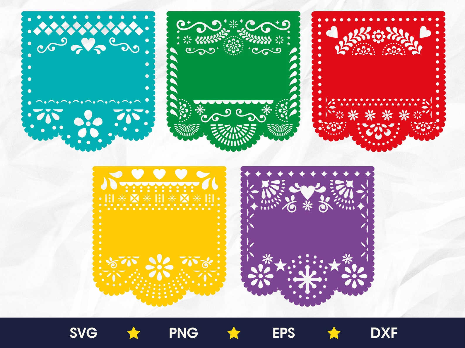 Papel Picado Svg Papel Picado Silhouette Papel Picado Cricut Papel ... Papel Picado Svg Papel Picado Silhouette Papel Picado Cricut Papel ...
