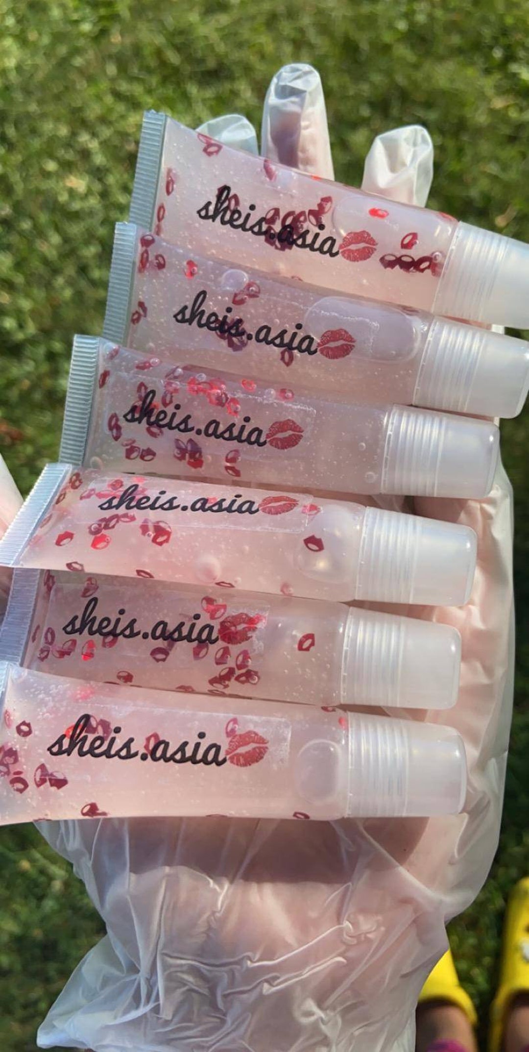 Strawberry Kisses Lip Gloss - Etsy