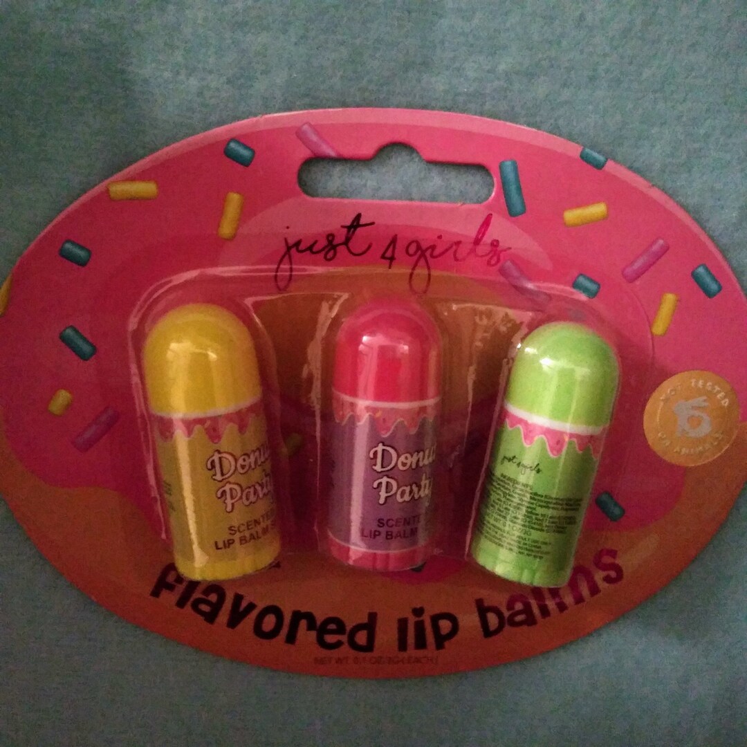 3 Flavored Chapstick - Etsy