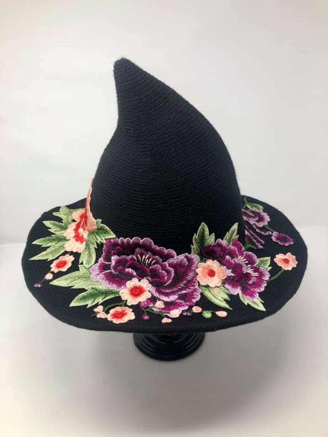 Flower Crown Witch Hat - Etsy