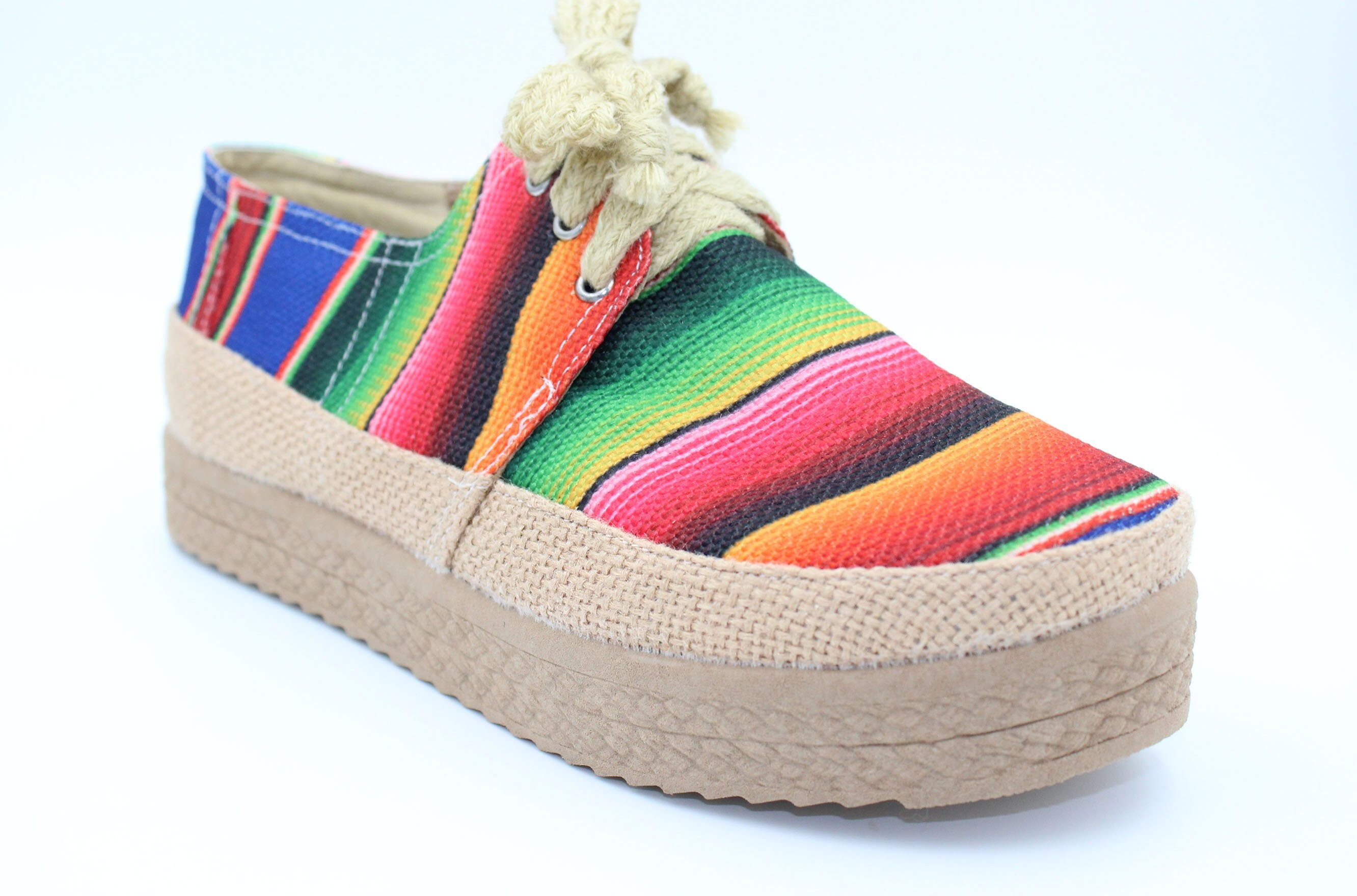 Jute Alparagata Sarape Shoes - Etsy