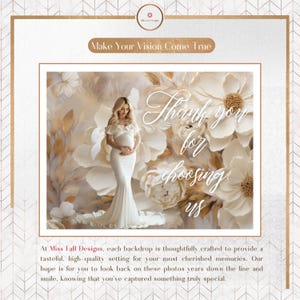 2 Neutral Romance Digital Backdrops | Dusty Pink Contemporary Boho ...