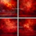 8 Inferno Passion Digital Backdrops | Fire Themed Background | Dramatic ...