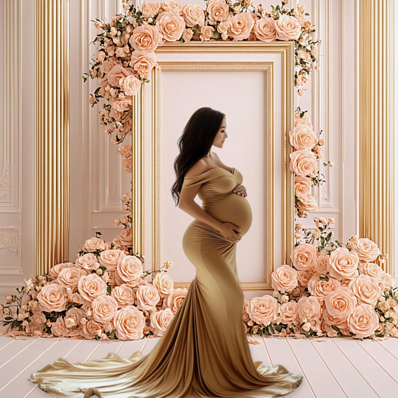 8 Palace Romance Digital Backdrops, Luxurious Palace Room Background ...