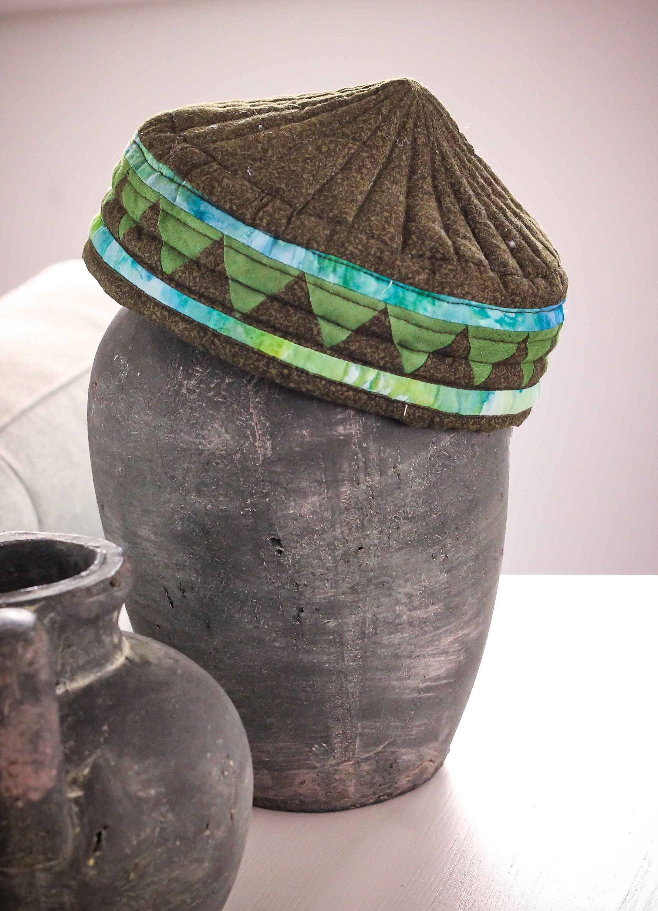 Handmade Tubeteika Central Asian Peakless Hat Kazakh Traditional Hat ...