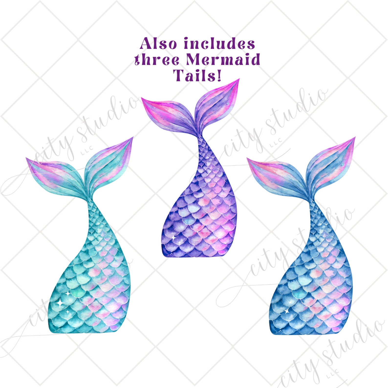 Mermaid Tail Mermaids Svg Mermaid Clipart Mermaid Clip Art Etsy
