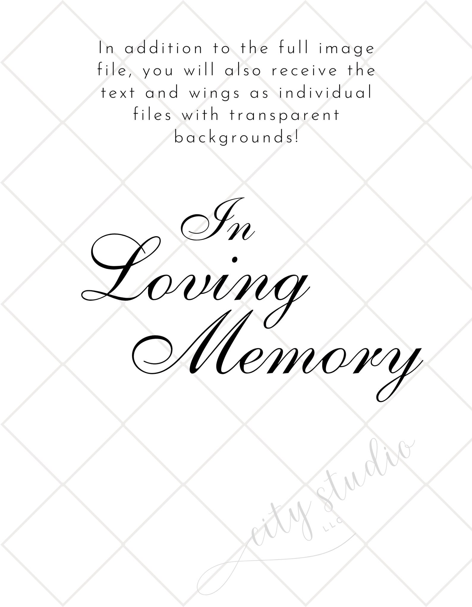 In Loving Memory, Loving Memory, in Loving Memory Svg, Angel Wing Svg ...