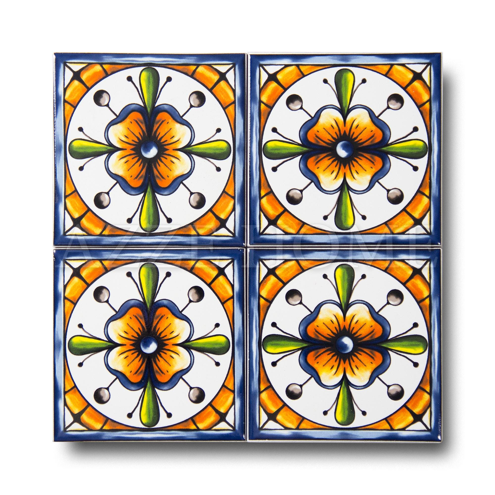 DIY Porcelain Tiles, Decorative Floor Tiles, 10cm*10cm(4in*4in ...