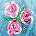 Floral Custom Jacket Personalized Denim Jacket Hand Painted - Etsy