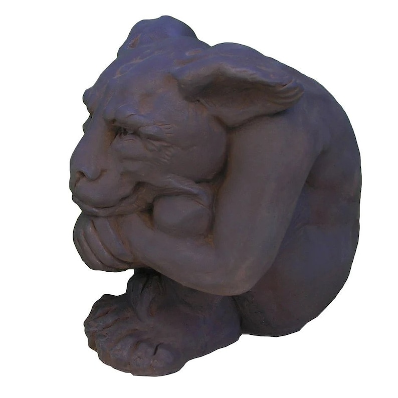 Nichols Brothers Large Igor Gargoyle Outdoor Concrete Garden Statue 9.5 ...