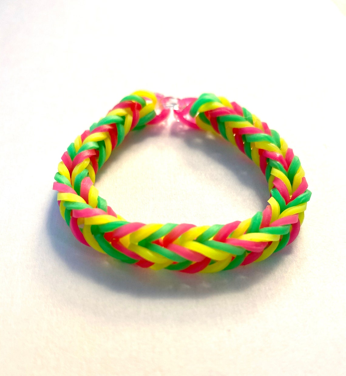 Fishtail Rubber Band Bracelet - Etsy