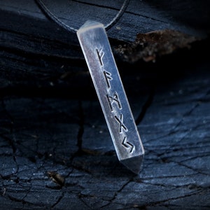 RUNIC AMULET to Improve PREDICTION Abilities - Norse Jewelry - 925 ...