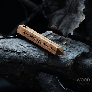 NORSE RUNES AMULET for Reinforcement Magical Abilities - Etsy
