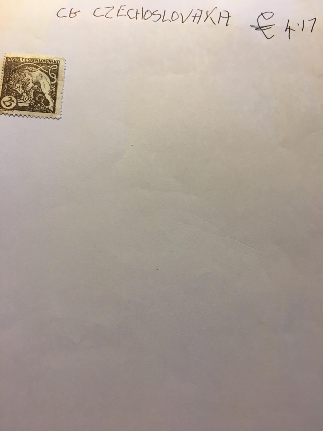 CG CZECHOSLOVAKIA Stamp - Etsy