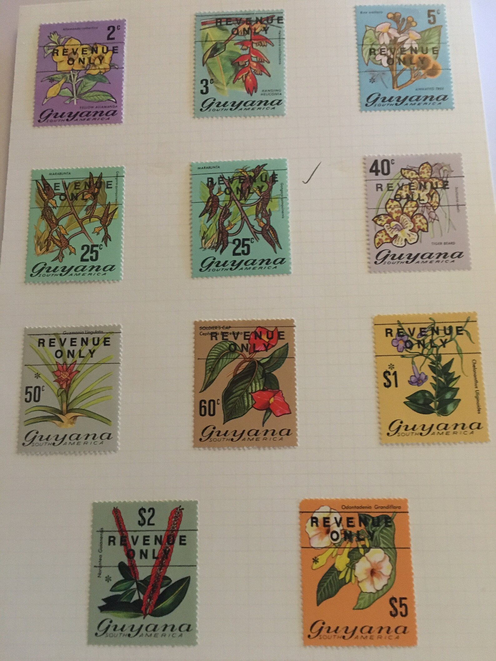 Guyana / Stamps - Etsy