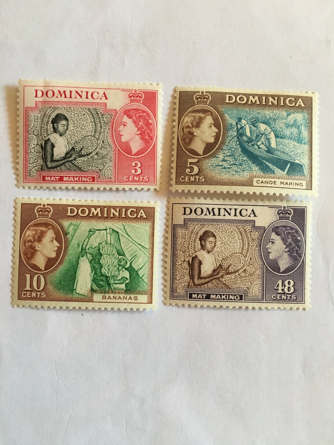 Dominica / Stamps - Etsy