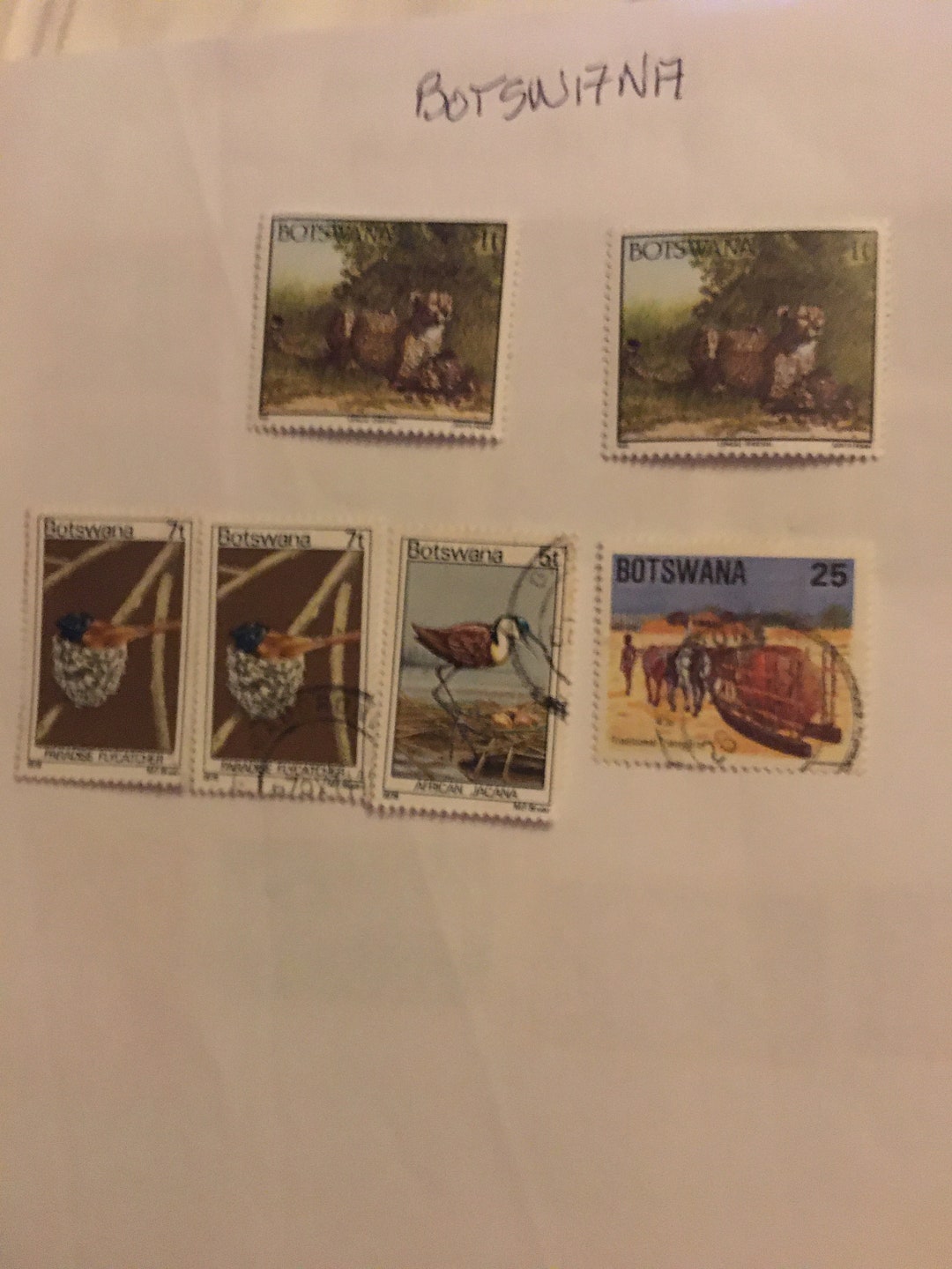Botswana Stamps - Etsy