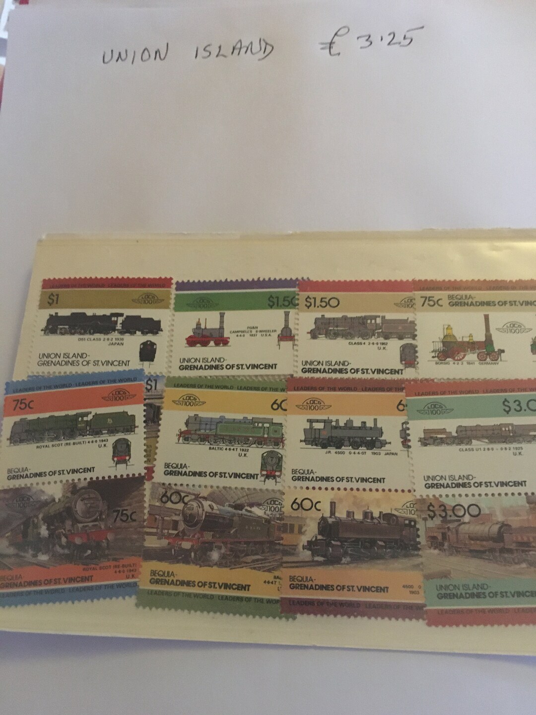 Union Island / Stamps - Etsy