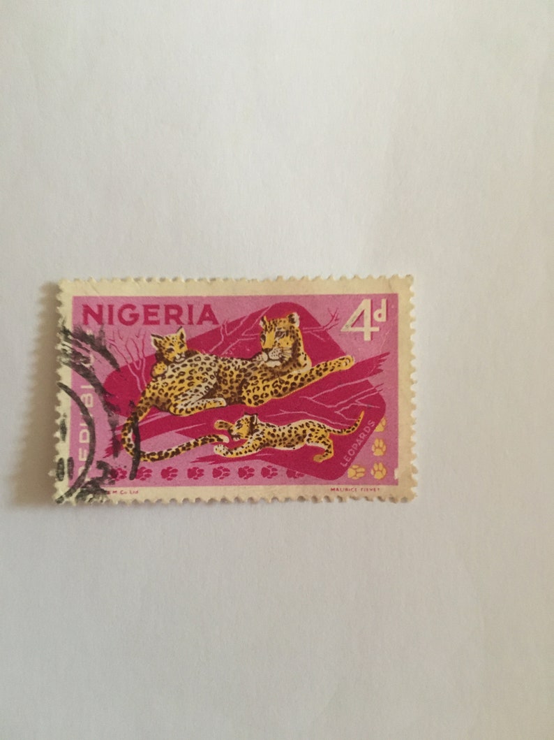 Nigeria Stamp - Etsy