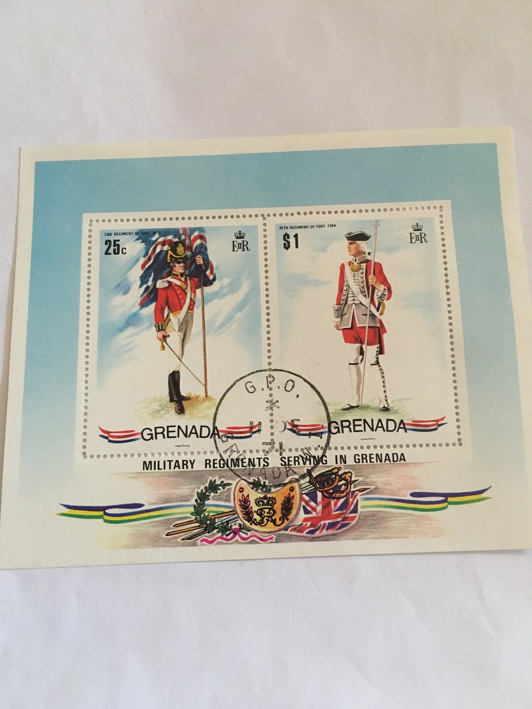 Grenada / Stamp - Etsy