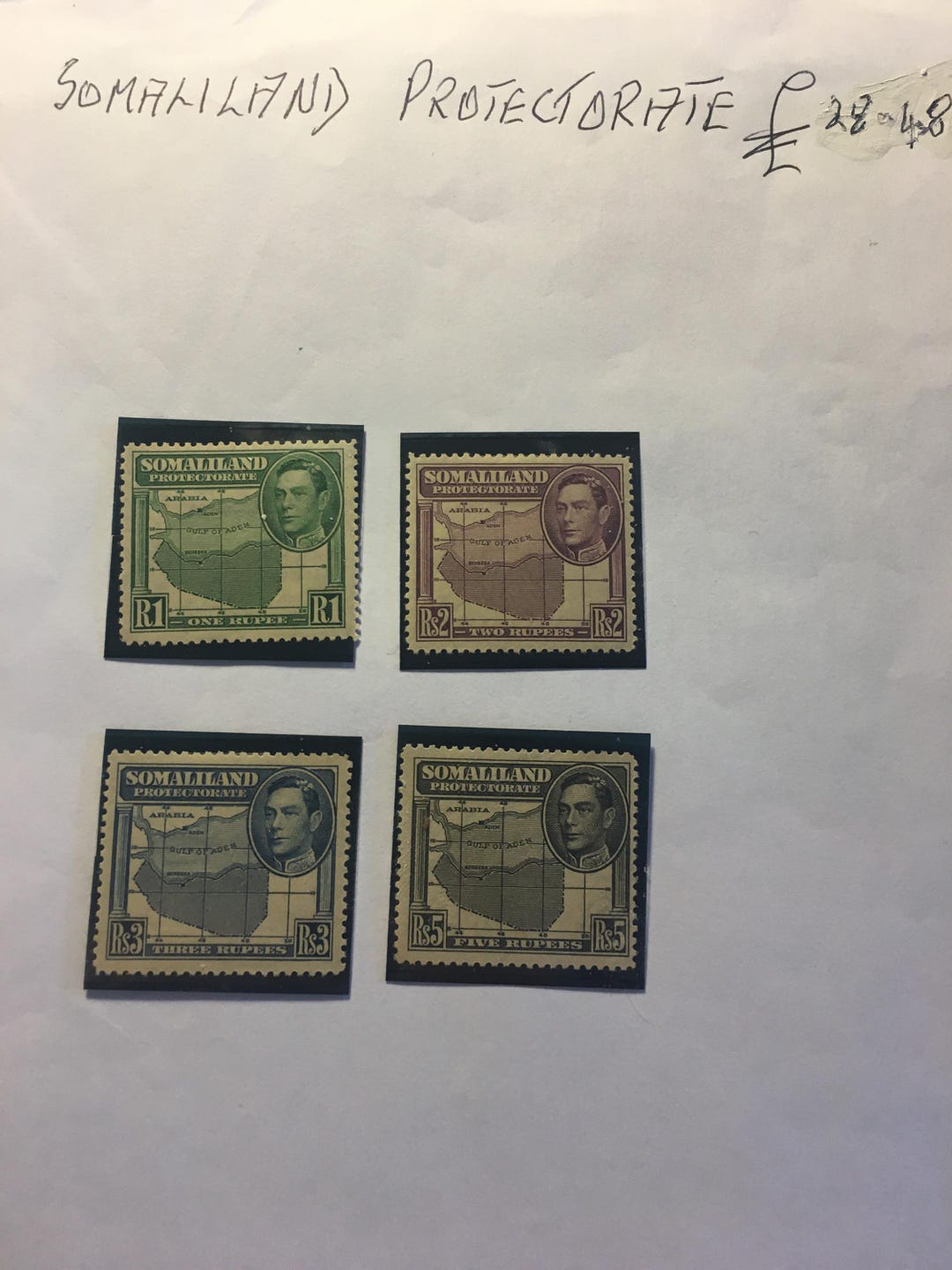 SOMALILAND PROTECTORATE Stamps - Etsy