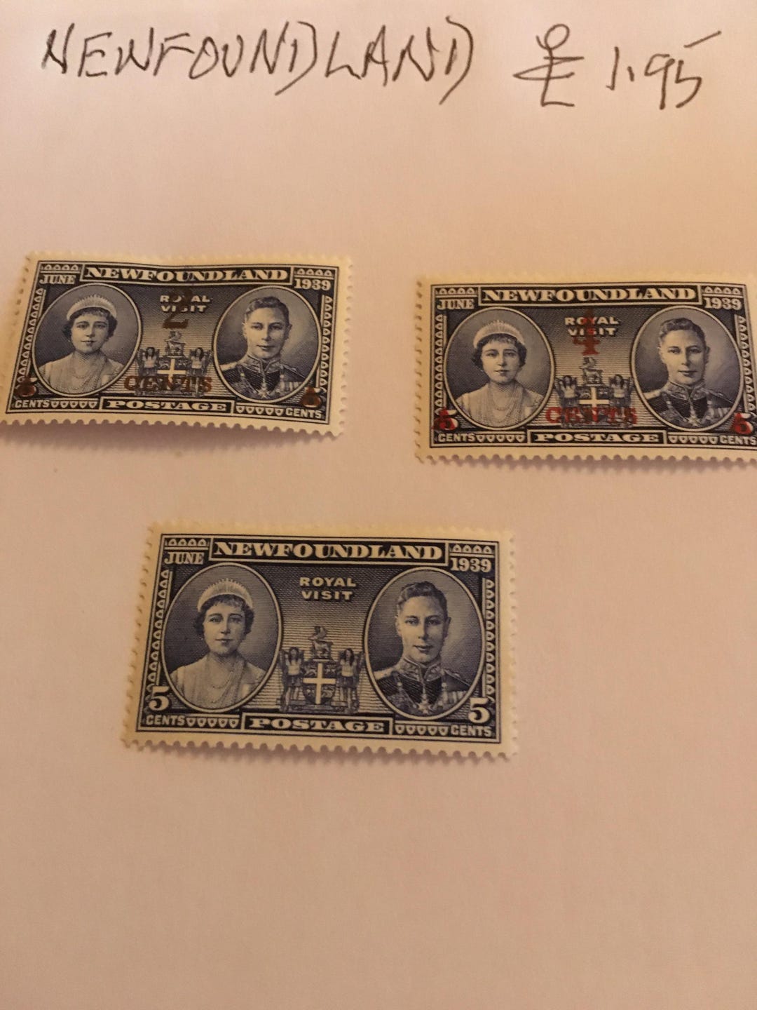 Newfoundland Mint Stamps: Collectible Vintage Postage - Etsy