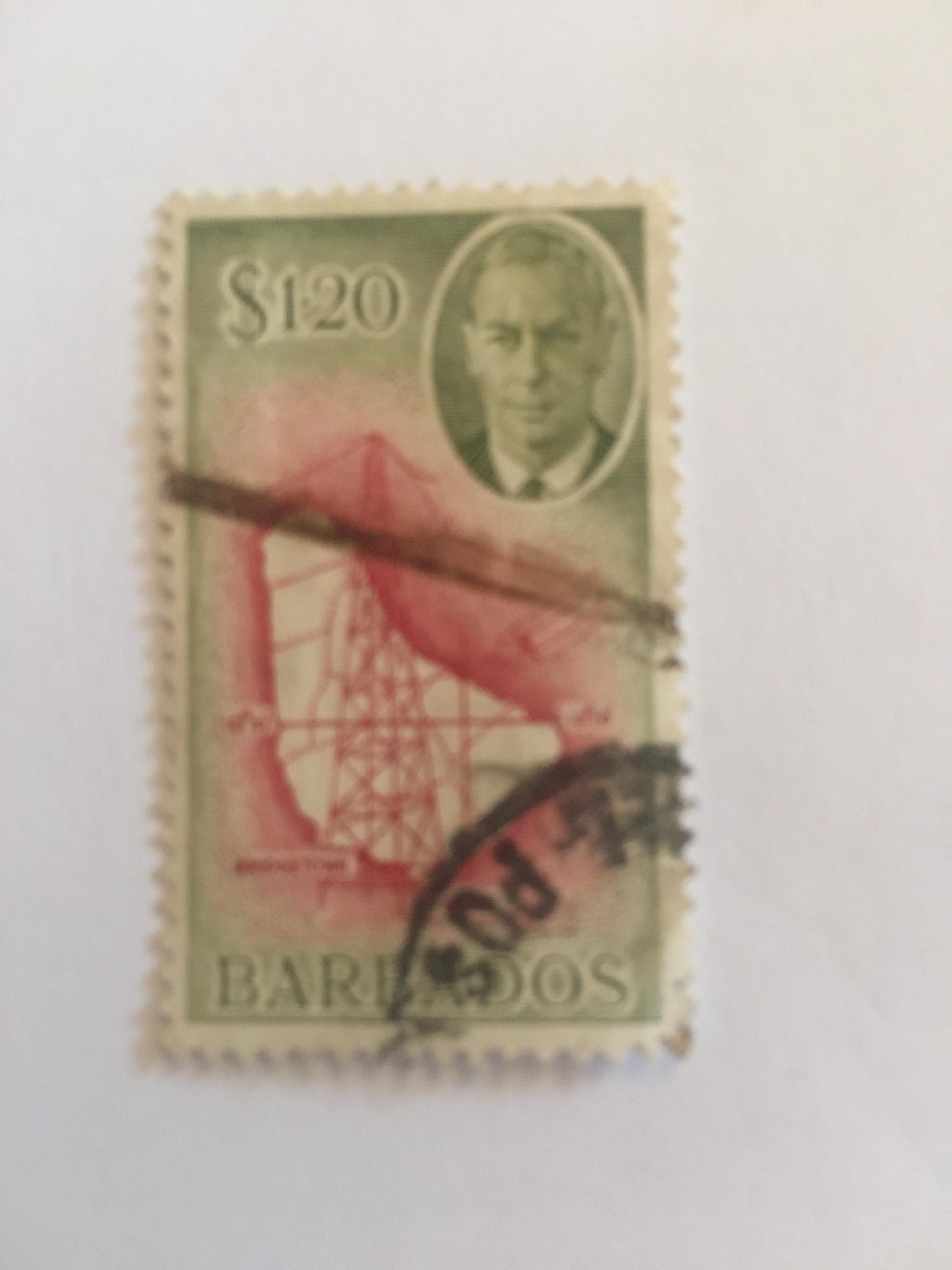 CG Barbados Stamps - Etsy