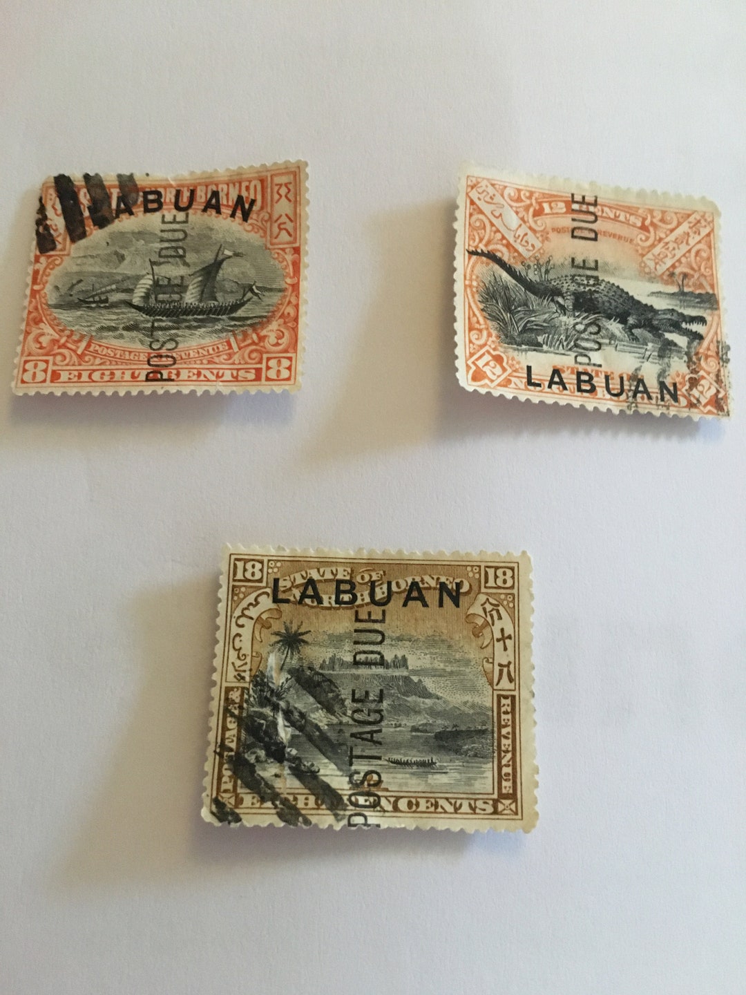 Labuan / Stamps - Etsy