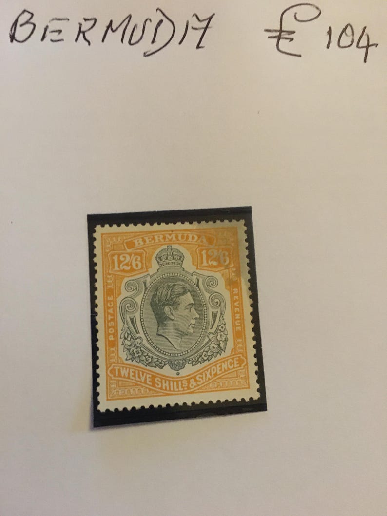 Bermuda / Stamp - Etsy