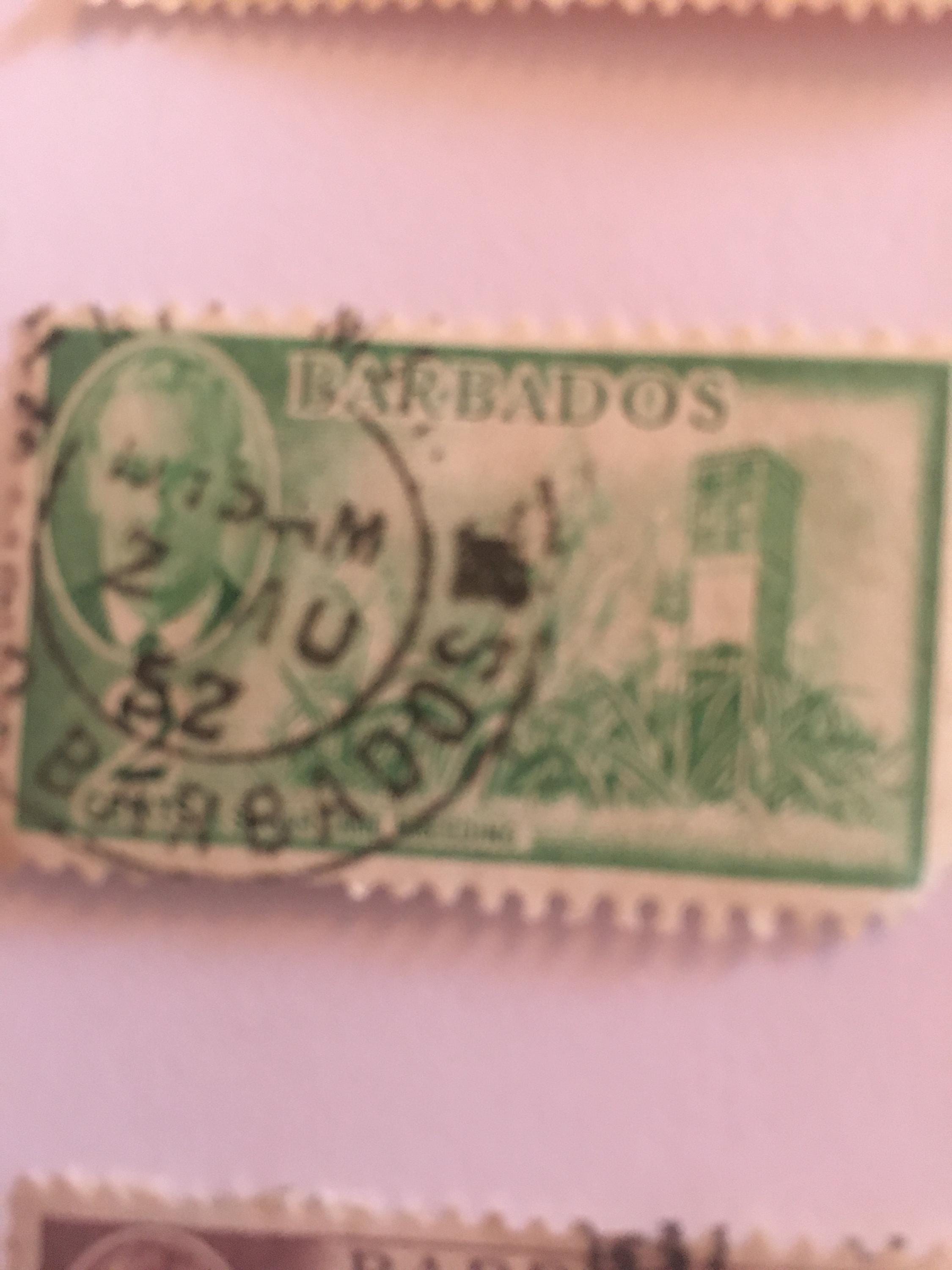 CG Barbados Stamps - Etsy