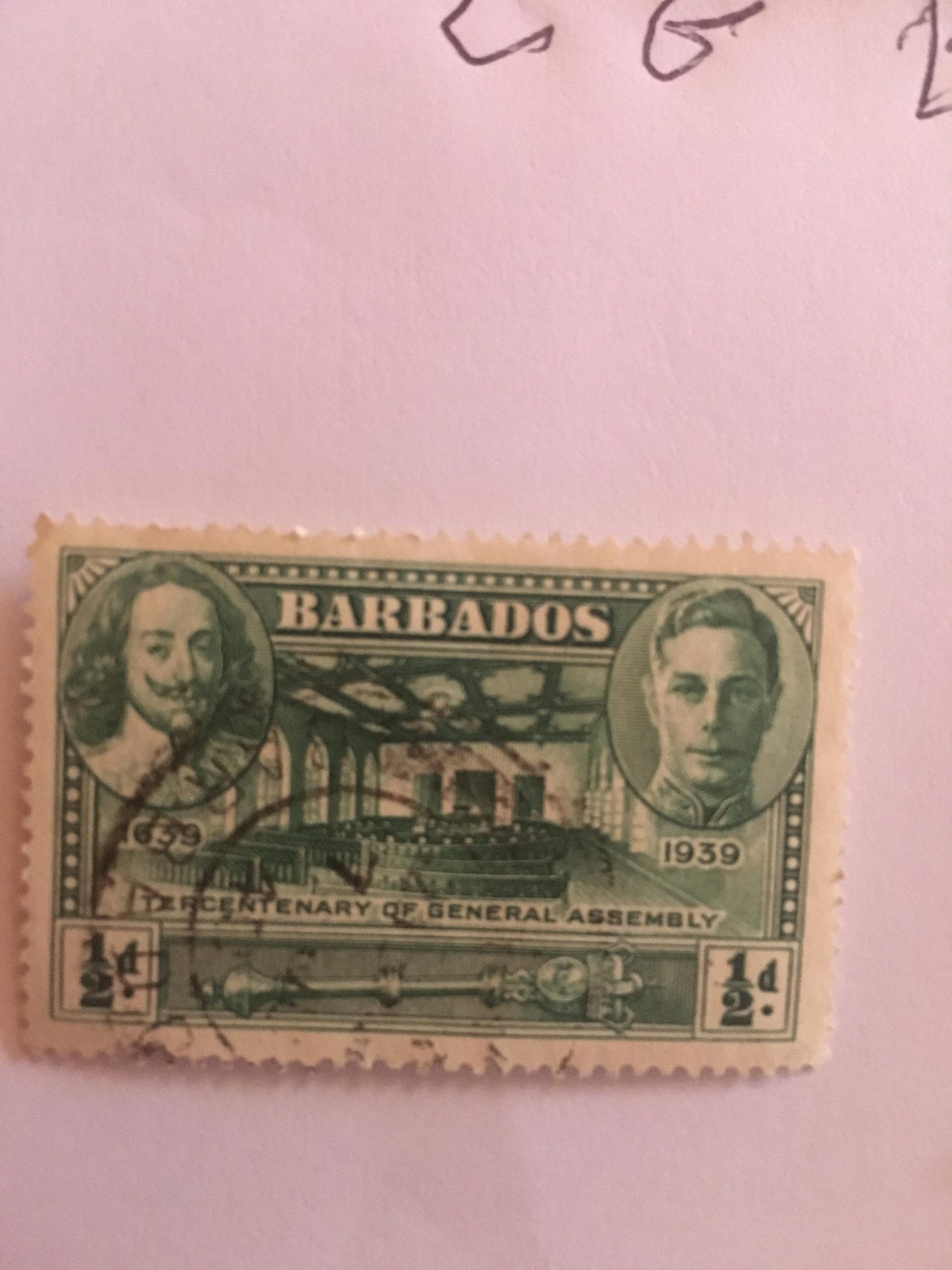 CG Barbados Stamps - Etsy