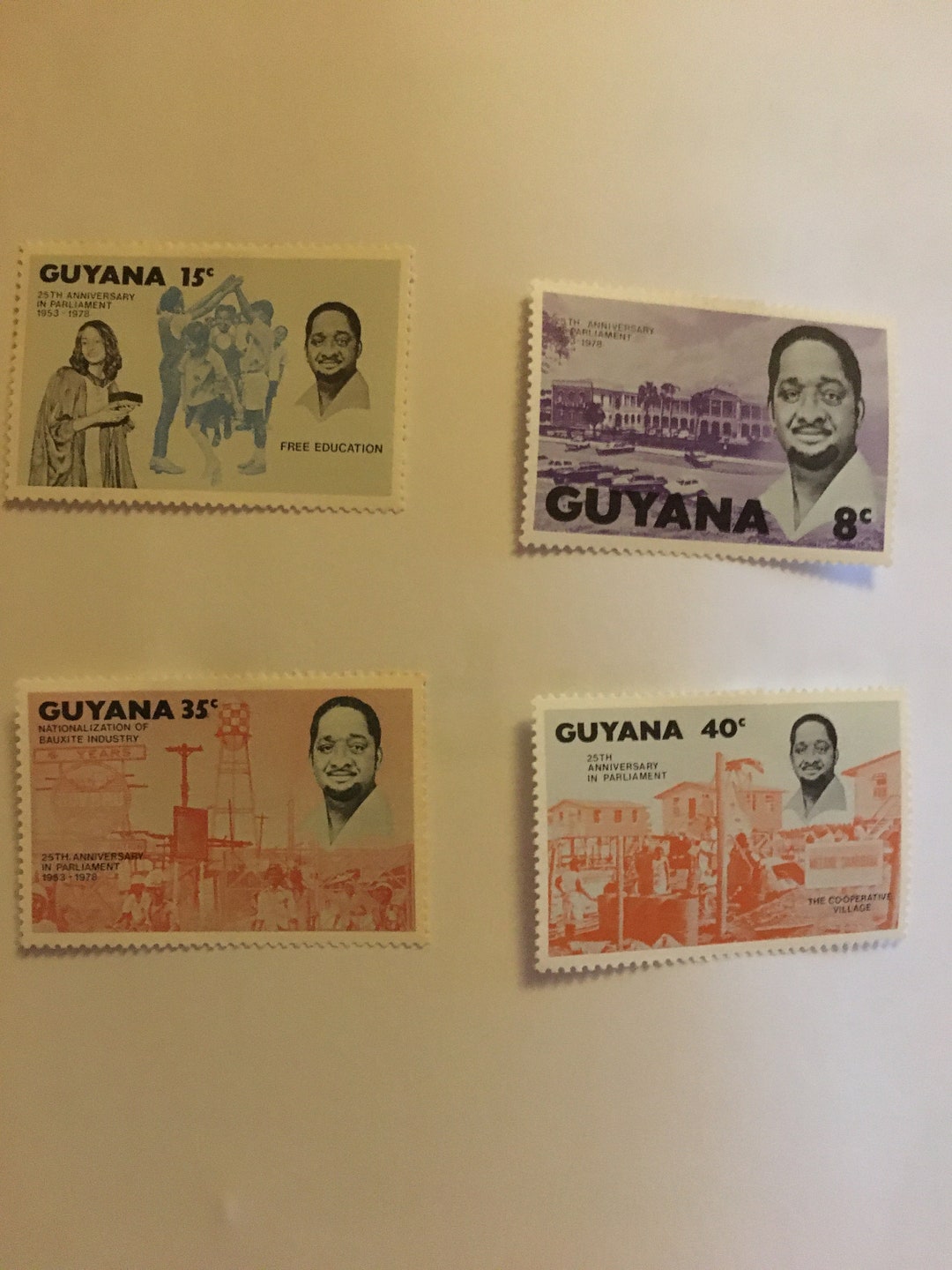 Guyana / Stamps - Etsy