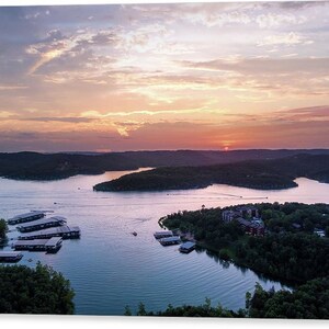 Table Rock Sunset on Canvas. - Etsy