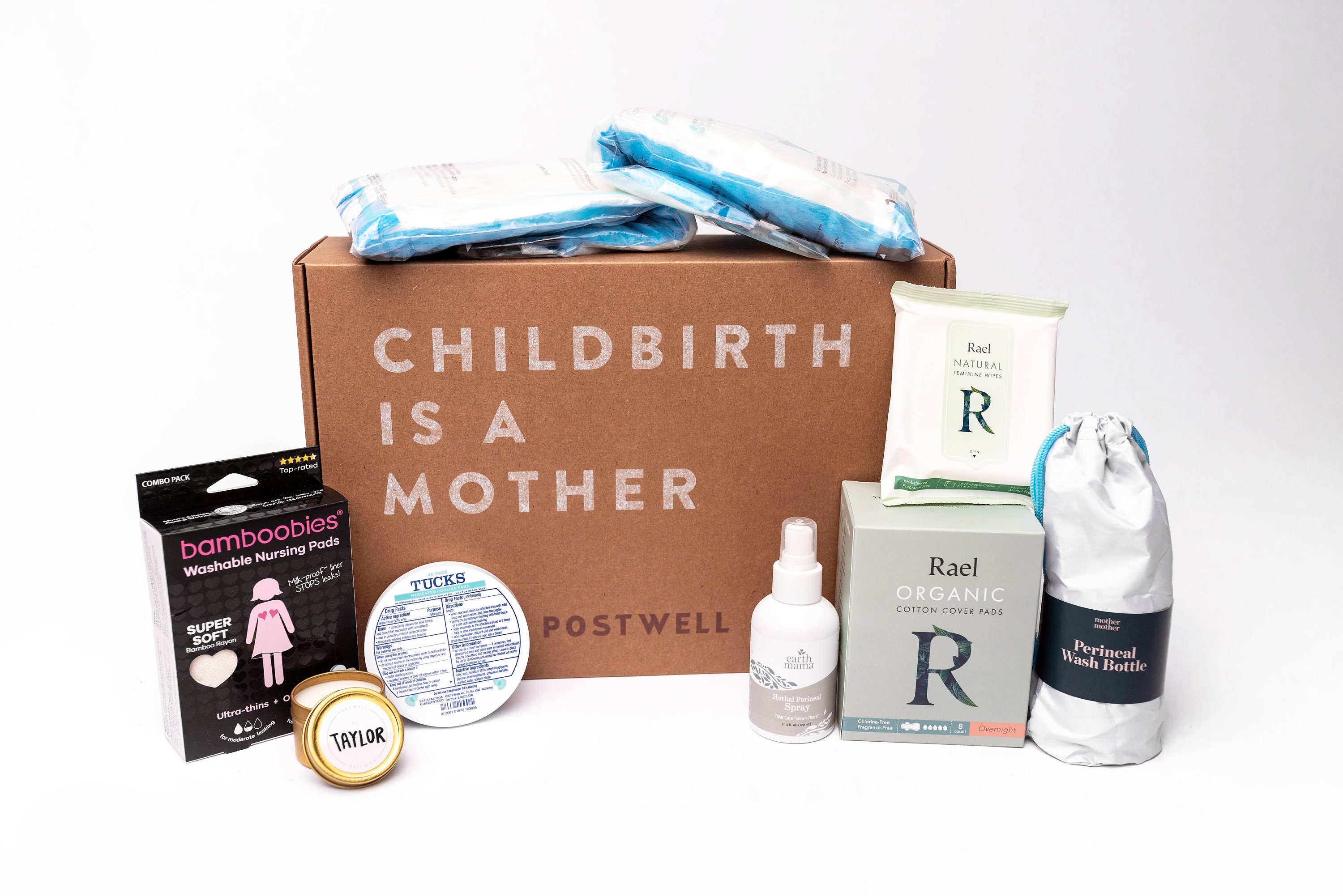 Postpartum Gift Box | New Mom Gift Basket | Self Care Kit for Her ...