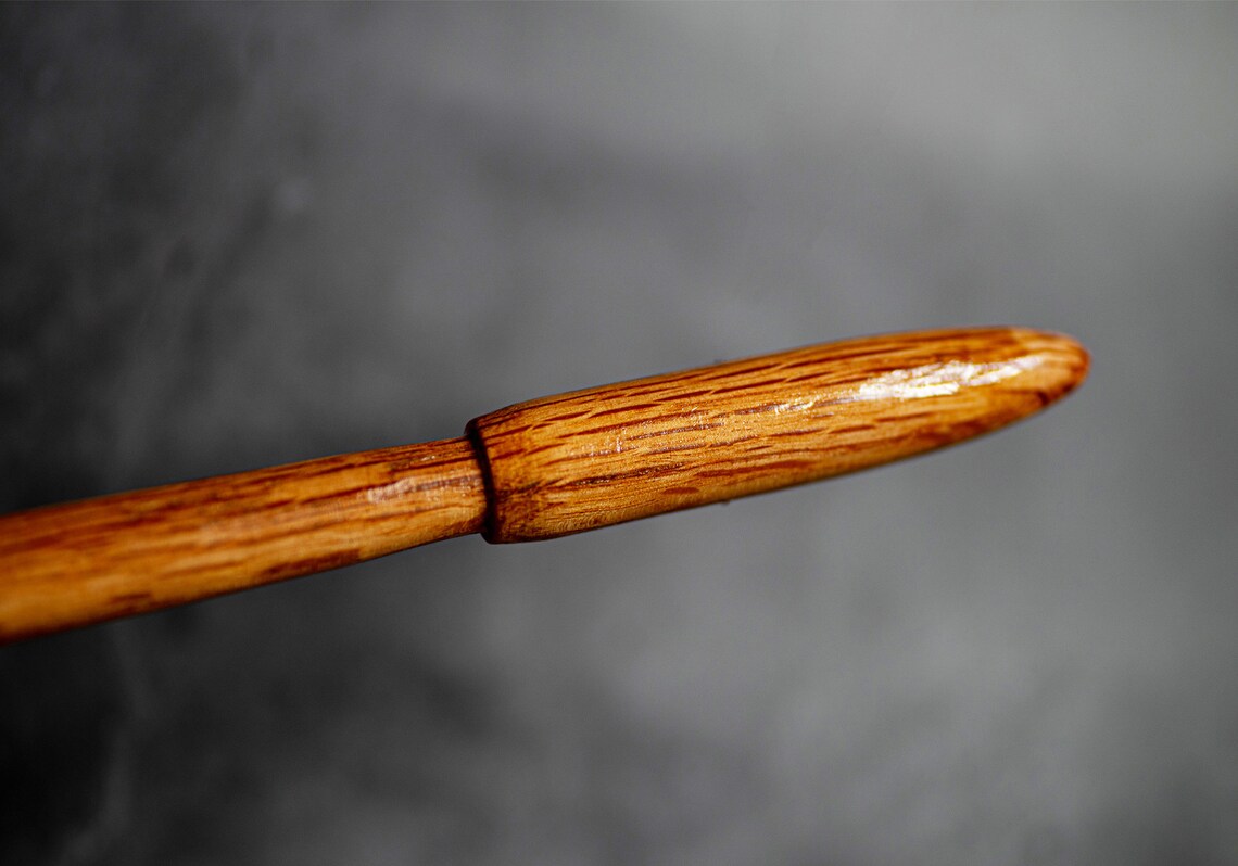 Handmade Red Oak Wood Wand | Handcrafted Magic Wand | Hardwood Wizard ...