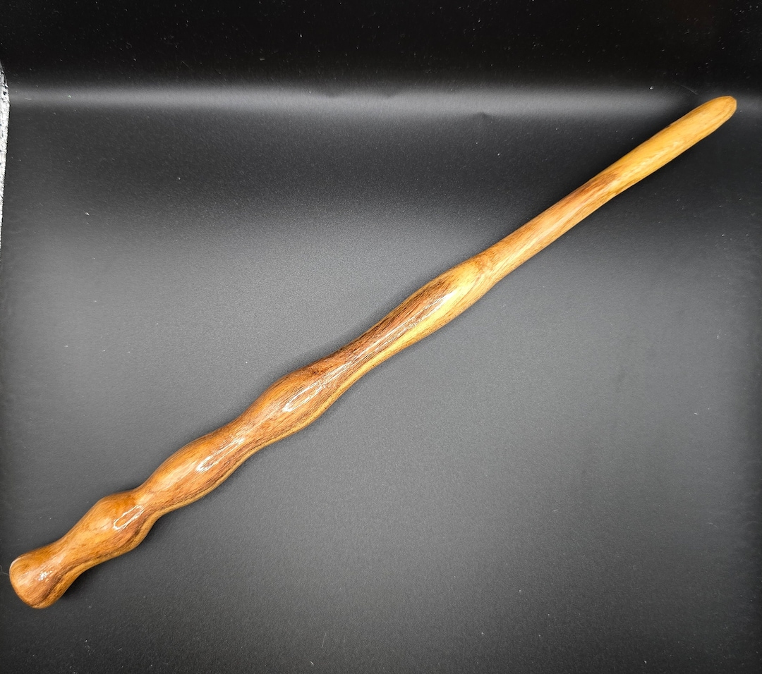 Handmade Black Walnut Wood Wand | Handcrafted Magic Wand | Hardwood ...