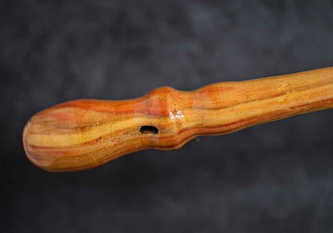 Handmade Worm-eaten Ash Wood Wand | Handcrafted Magic Wand | Hardwood ...