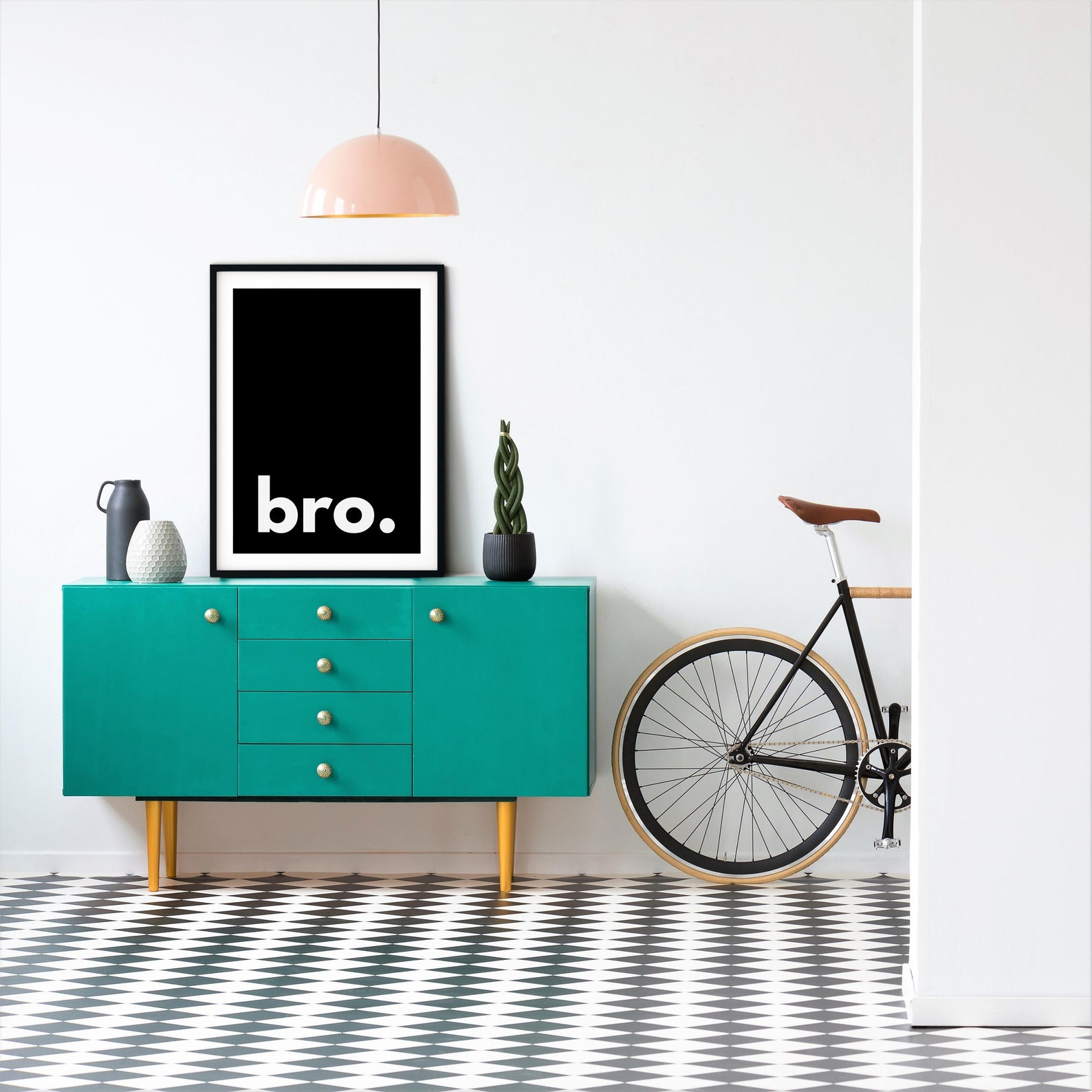 Bro Print Bro Poster Bro. Printable Wall Art Typography | Etsy