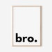 Bro Dude Printable Wall Art, Set of 2 Prints, Kids Room Wall Art, Boys ...