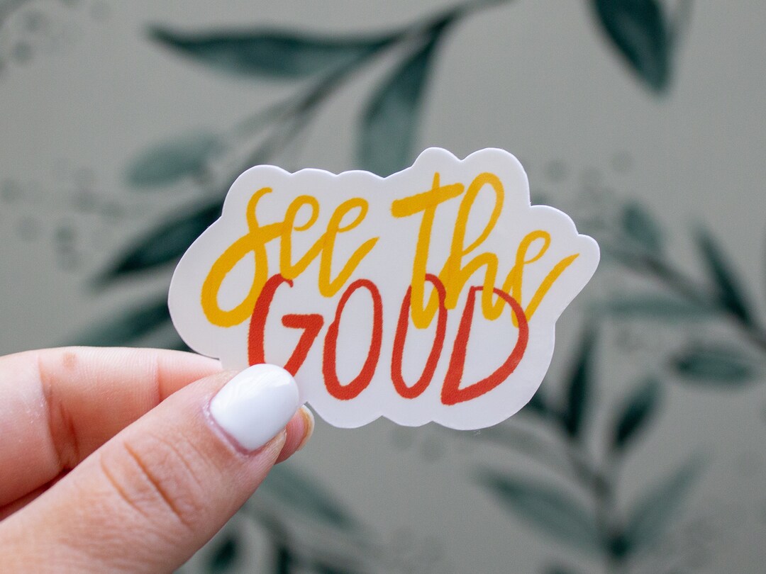 See the Good Stickers - Etsy