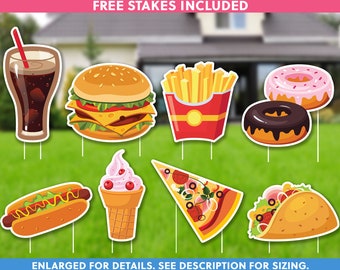 Food Truck Yard Signs - Etsy