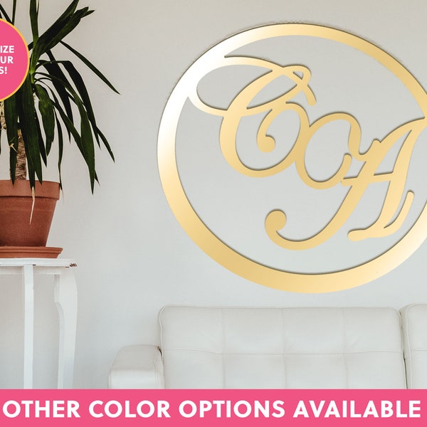 Acrylic Initials - Etsy