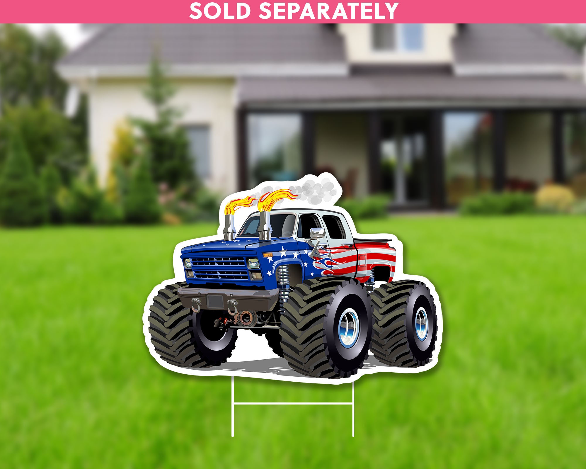 Made in the USA Lawn Sign Patriotic Lawn Sign American | Etsy