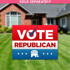 Use Your Voice Vote 18 X 24 Yard Card Political - Etsy