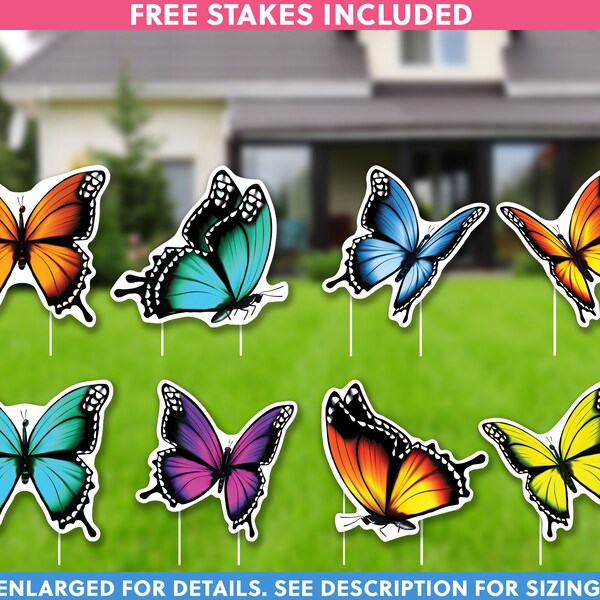 Spring Yard Signs - Etsy