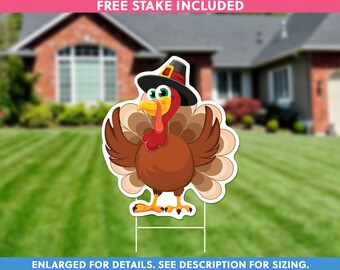Thanksgiving Yard Sign - Etsy