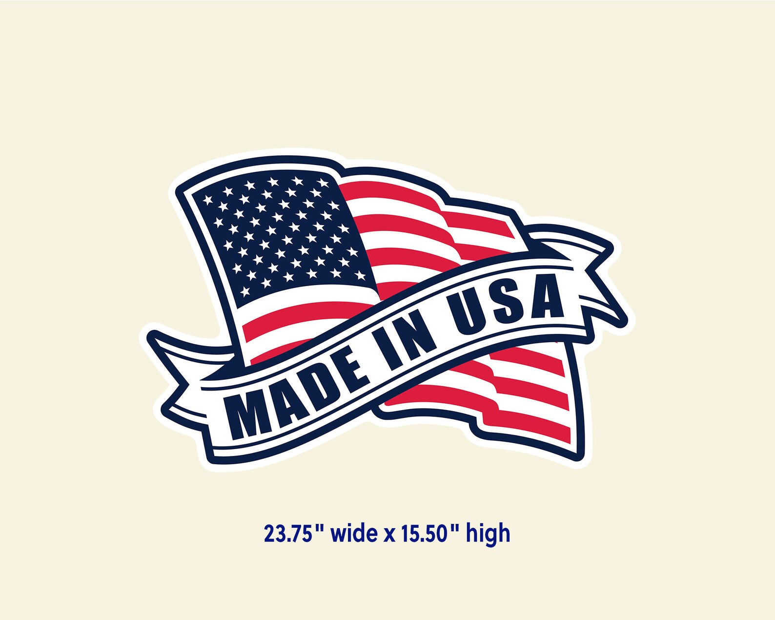 Made in the USA Lawn Sign Patriotic Lawn Sign American | Etsy