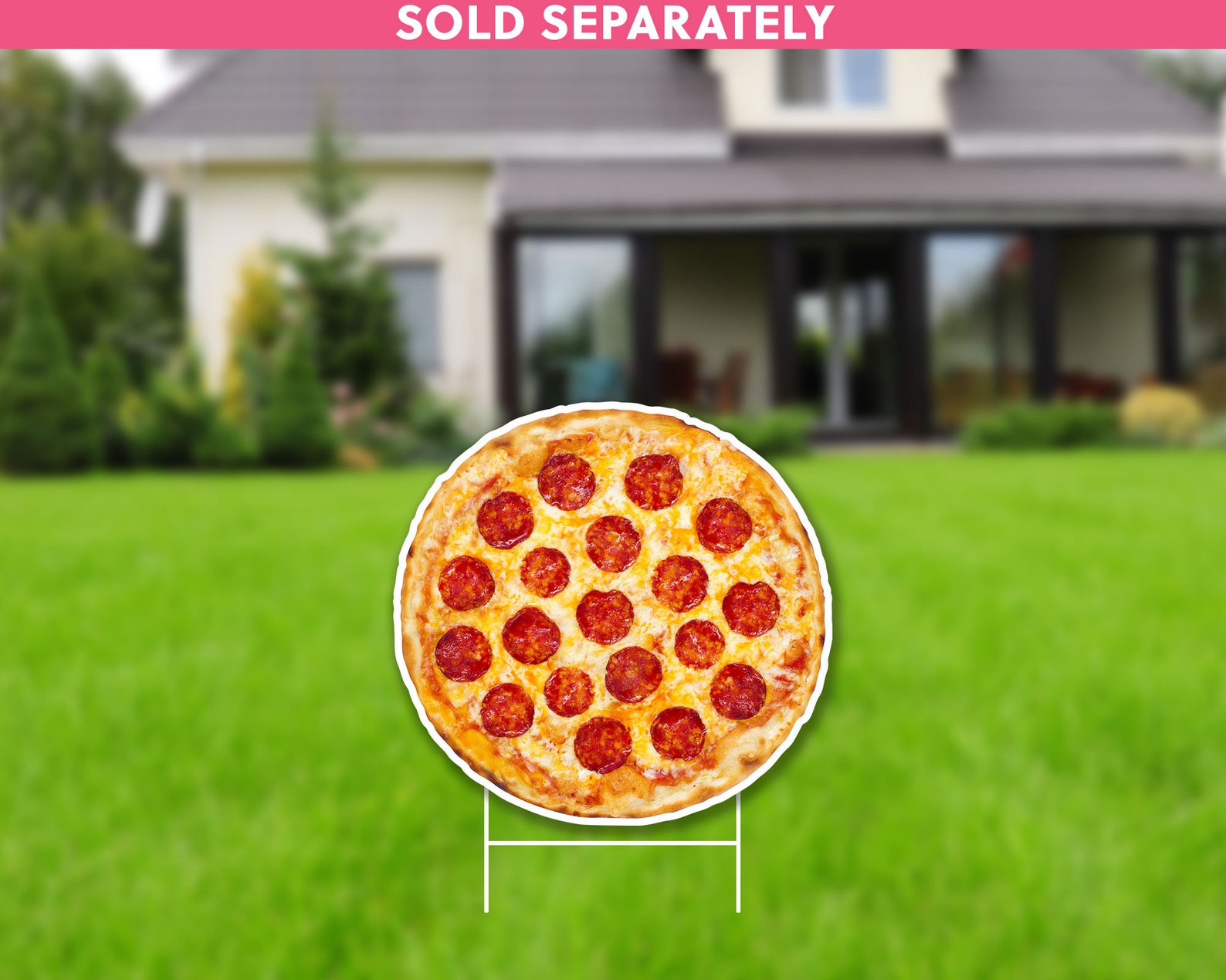 Cheeseburger Lawn Sign Food Lawn Sign BBQ Party | Etsy