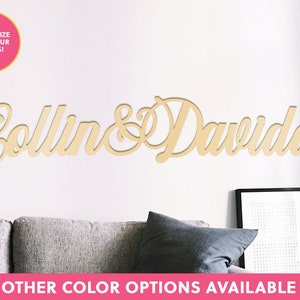 Custom Name & Name Cut Out Acrylic Sign Custom Name Sign - Etsy