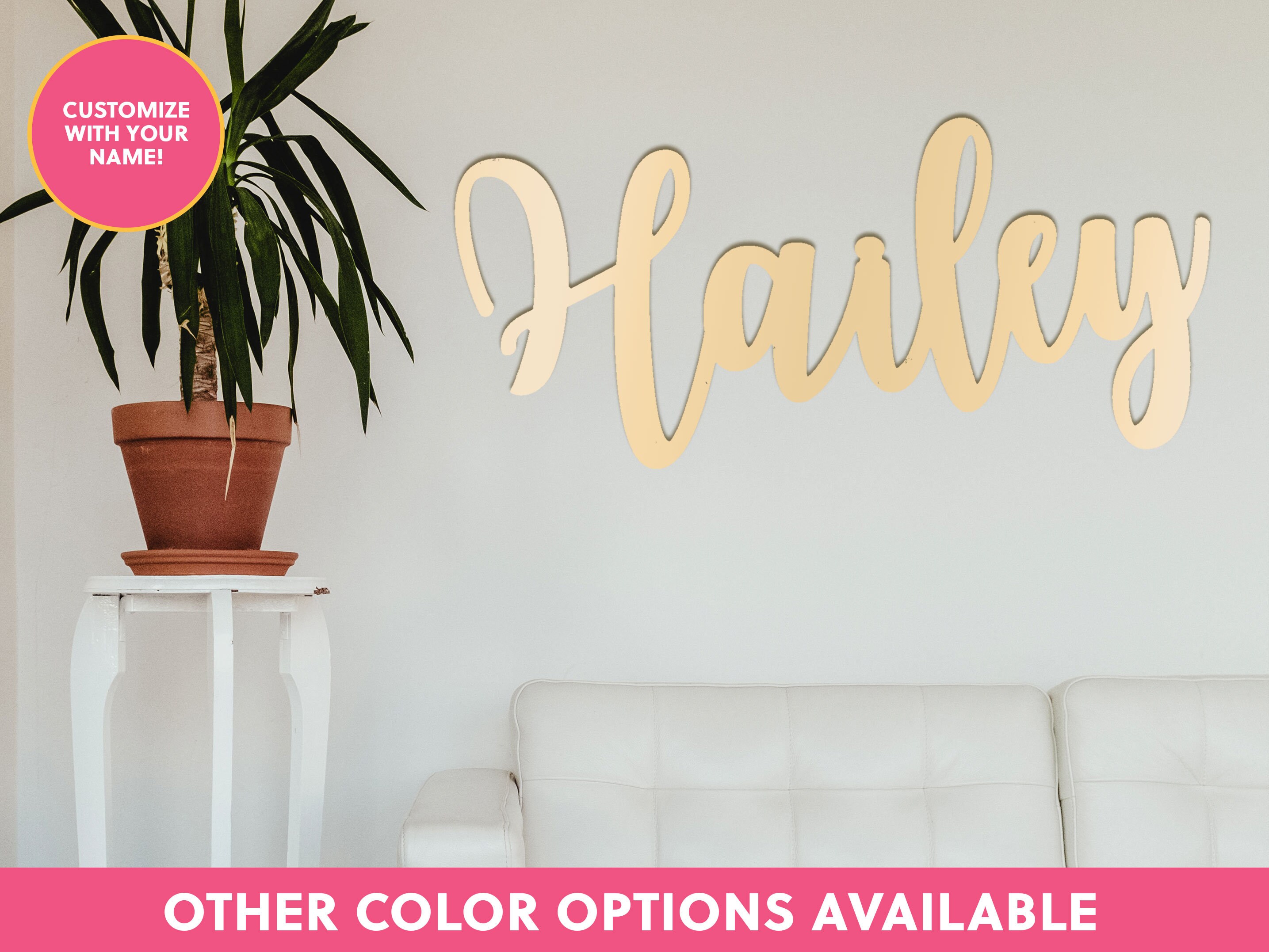 Custom Name Cut Out Acrylic Sign Acrylic Name Sign Die Cut | Etsy